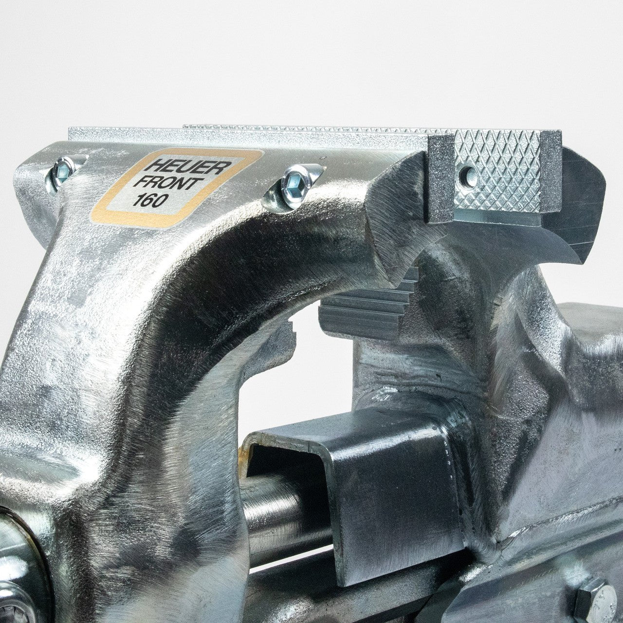 Heuer Bench Vise, Size 160, with Replaceable Jaws, Completely ...